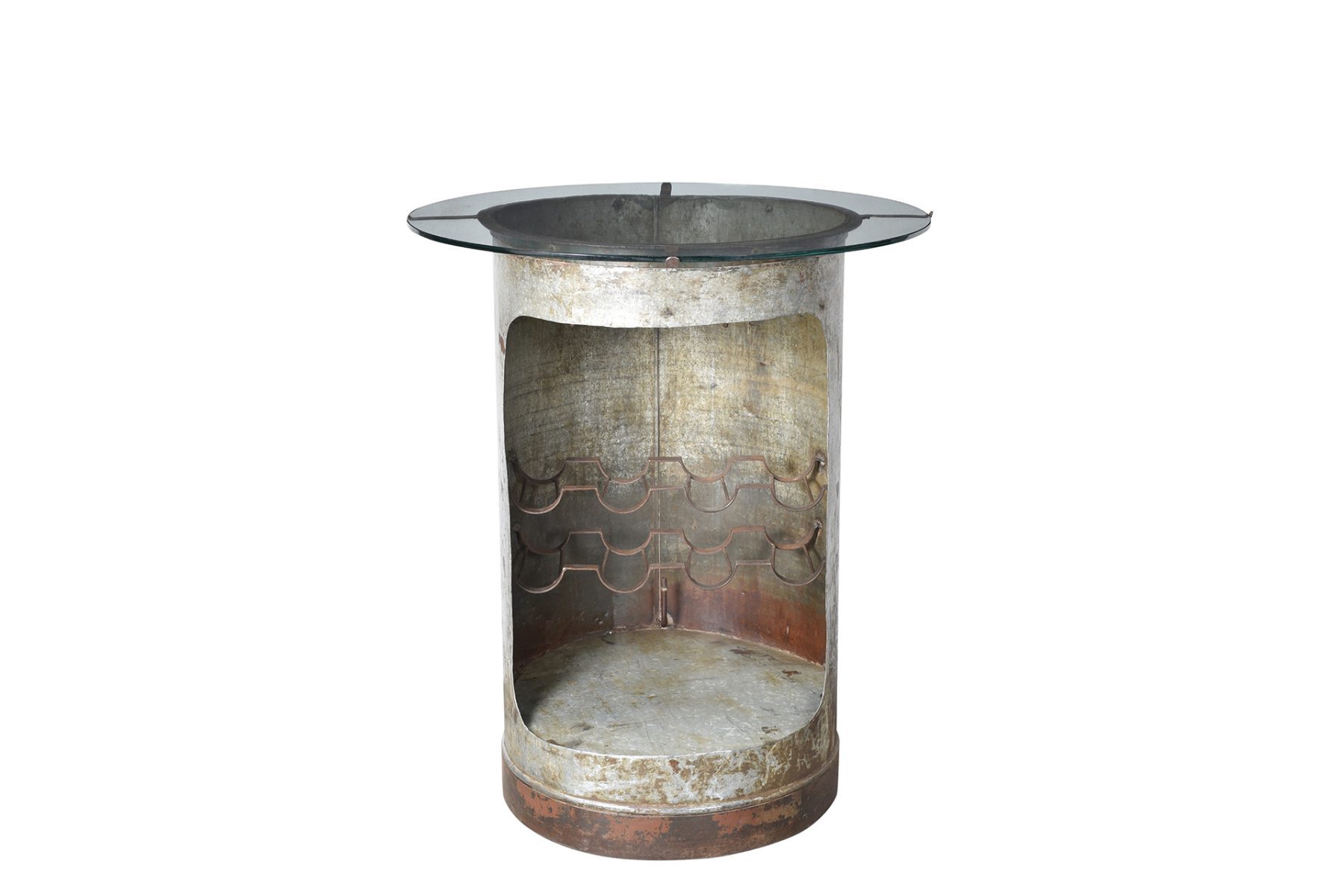 Azimuth - BAR TONNEAU METAL PLATEAU VERRE