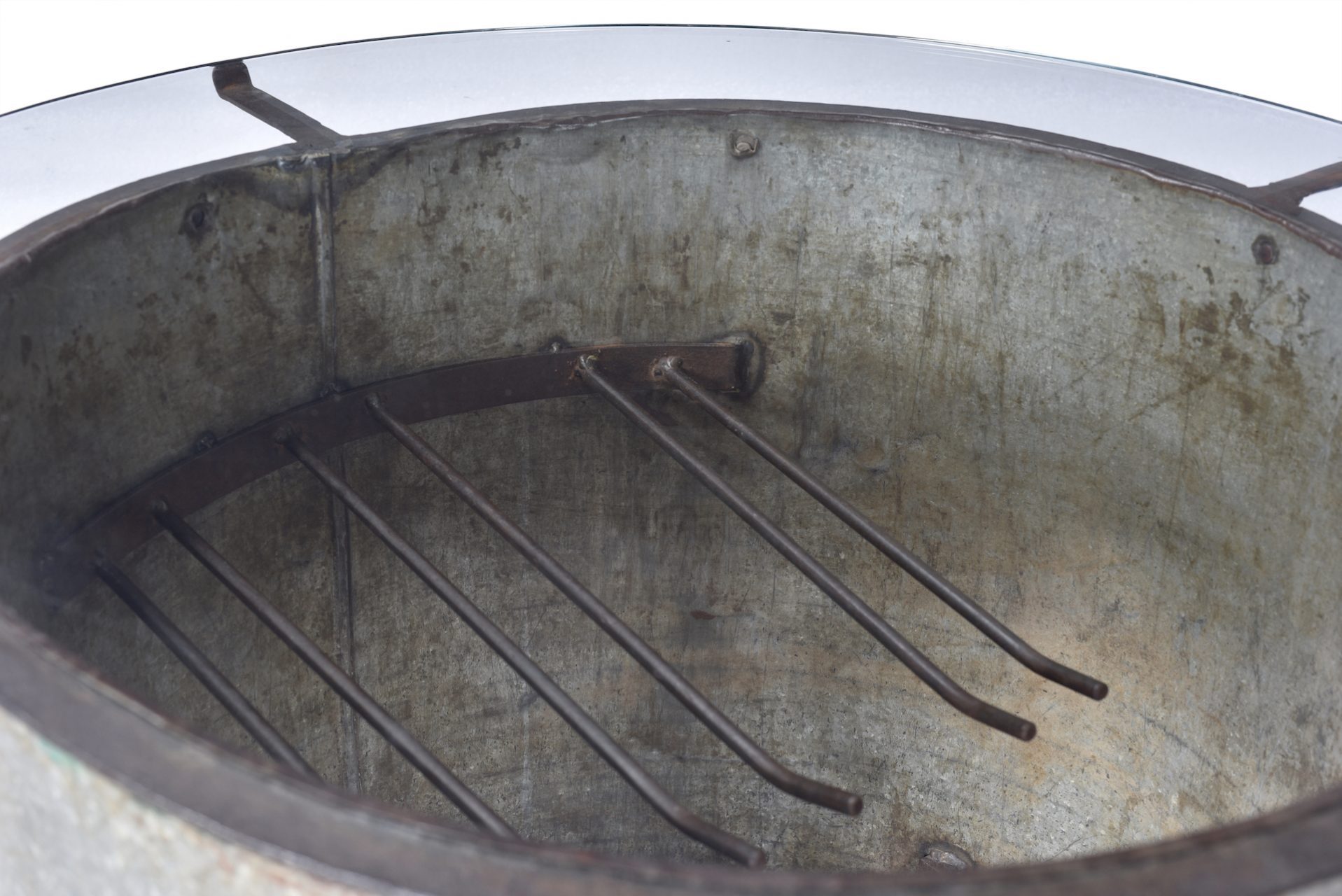 Azimuth - BAR TONNEAU METAL PLATEAU VERRE